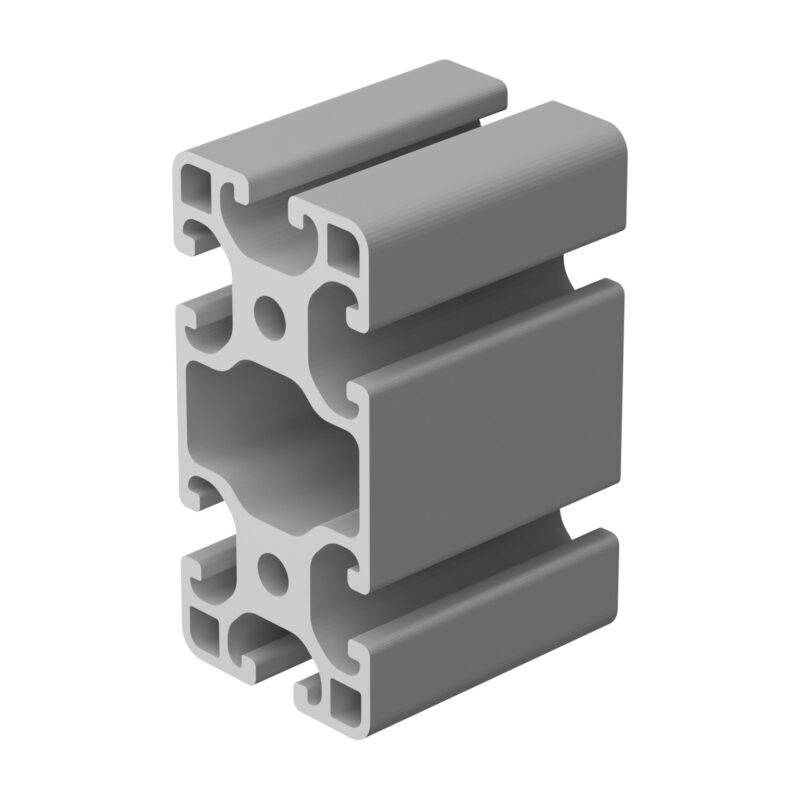 Aluminiumprofil 80x40 leicht Nut 8 I-Typ Aluprofil – Zuschnitt - LP ...