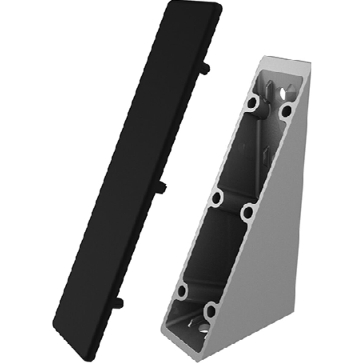 Aluwinkel 40 x 80 x 160 (Set) - LP Montagetechnik GmbH