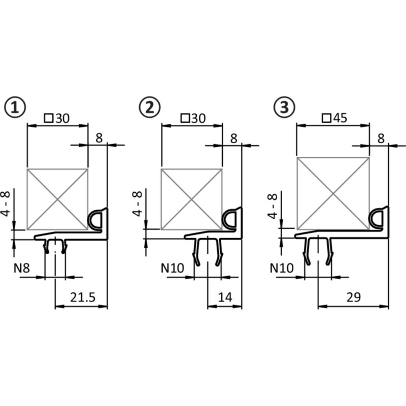 Dichtleiste B - LP Montagetechnik GmbH