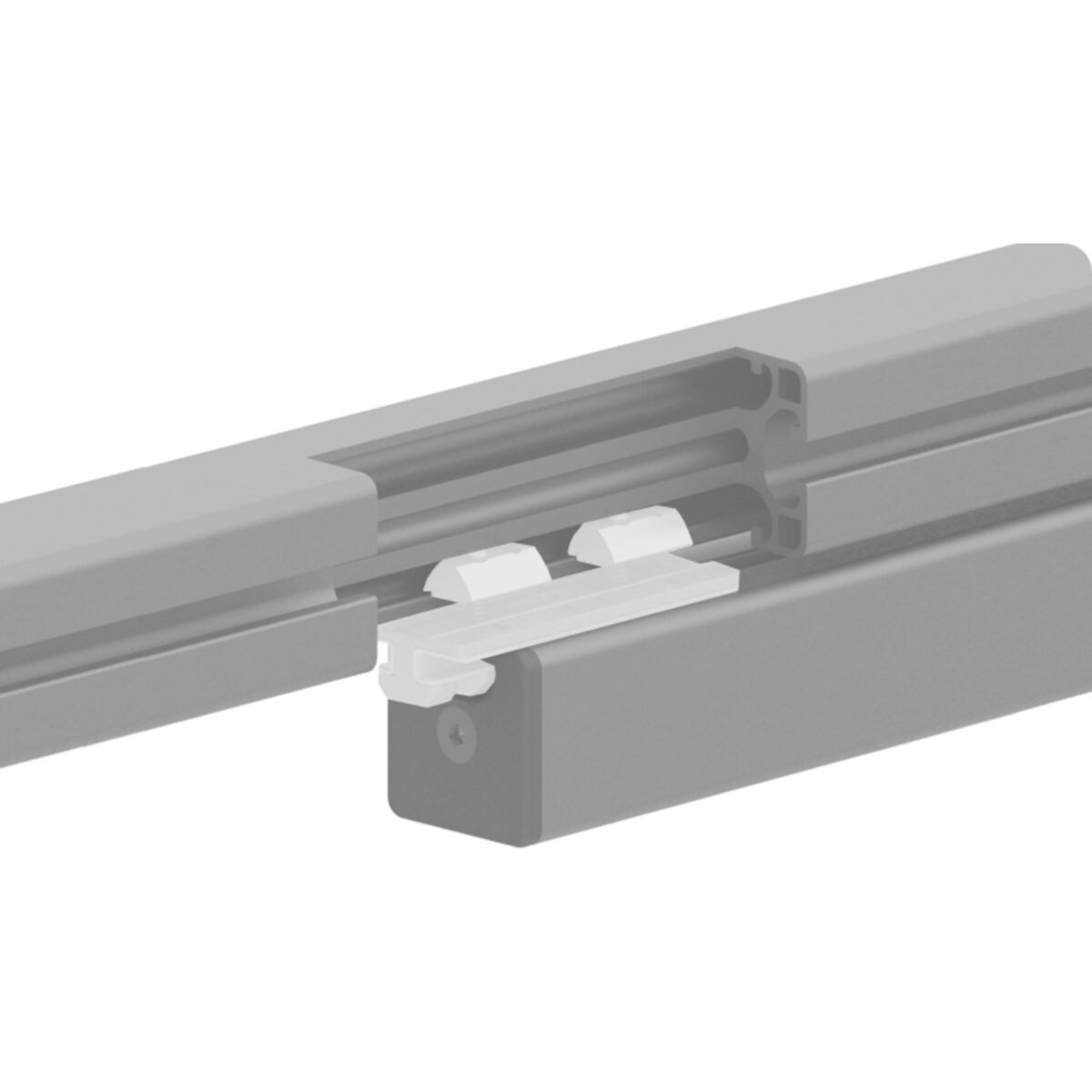 Profilgleiter ZN 40 x 80 Loslager (Set) - LP Montagetechnik GmbH