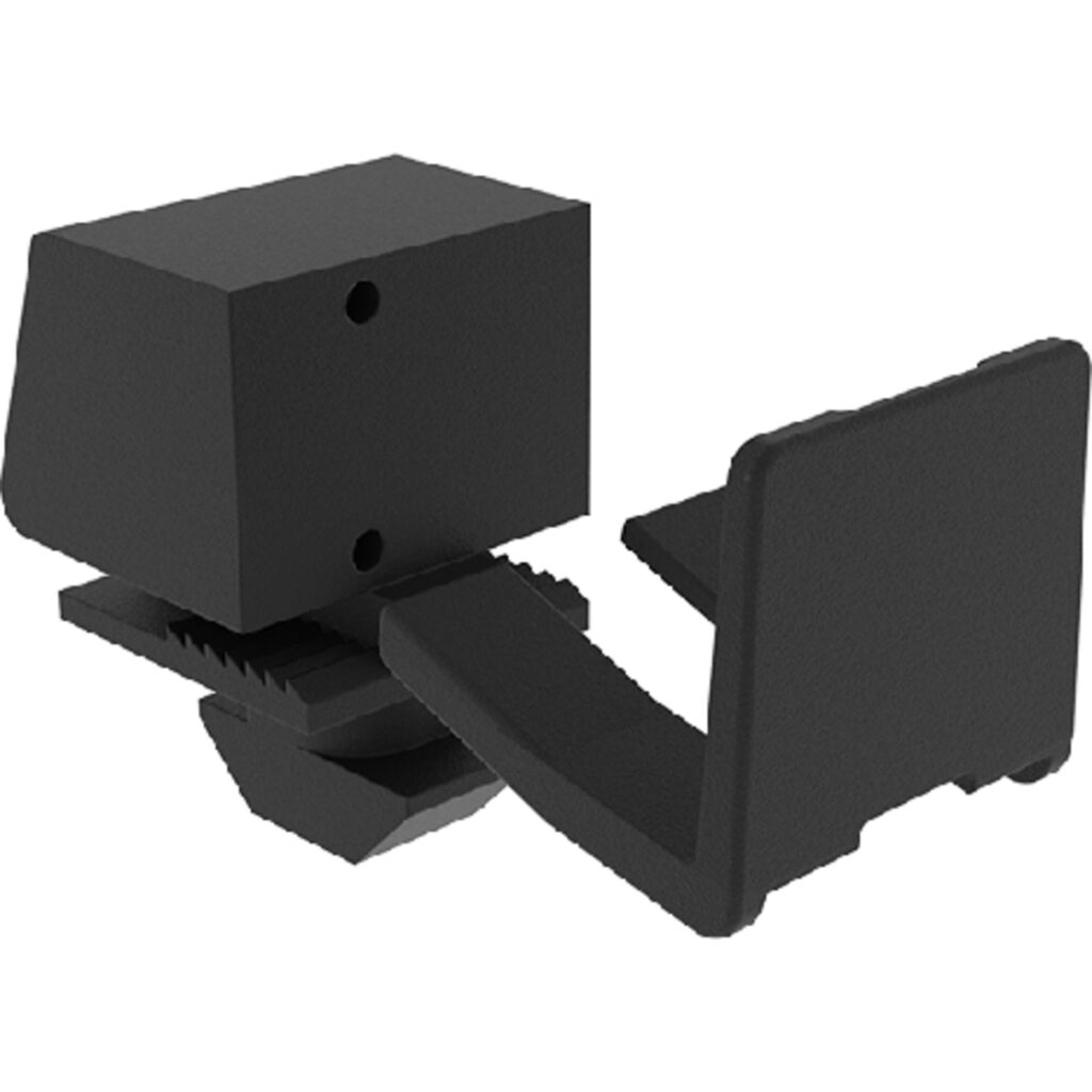 Klemmblock 14 Schwarz - LP Montagetechnik GmbH