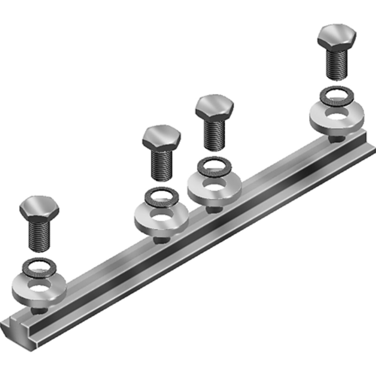 Streckenverbinder 180 B, Nut 10 (Set) - LP Montagetechnik GmbH