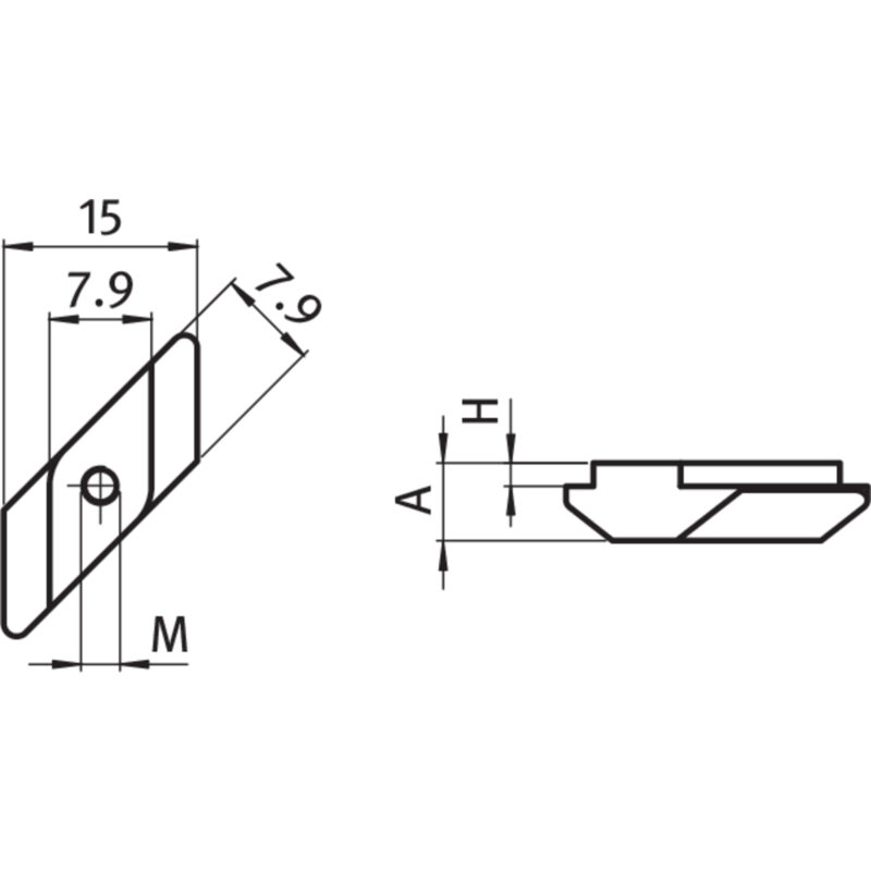 Rhombusmutter - LP Montagetechnik GmbH