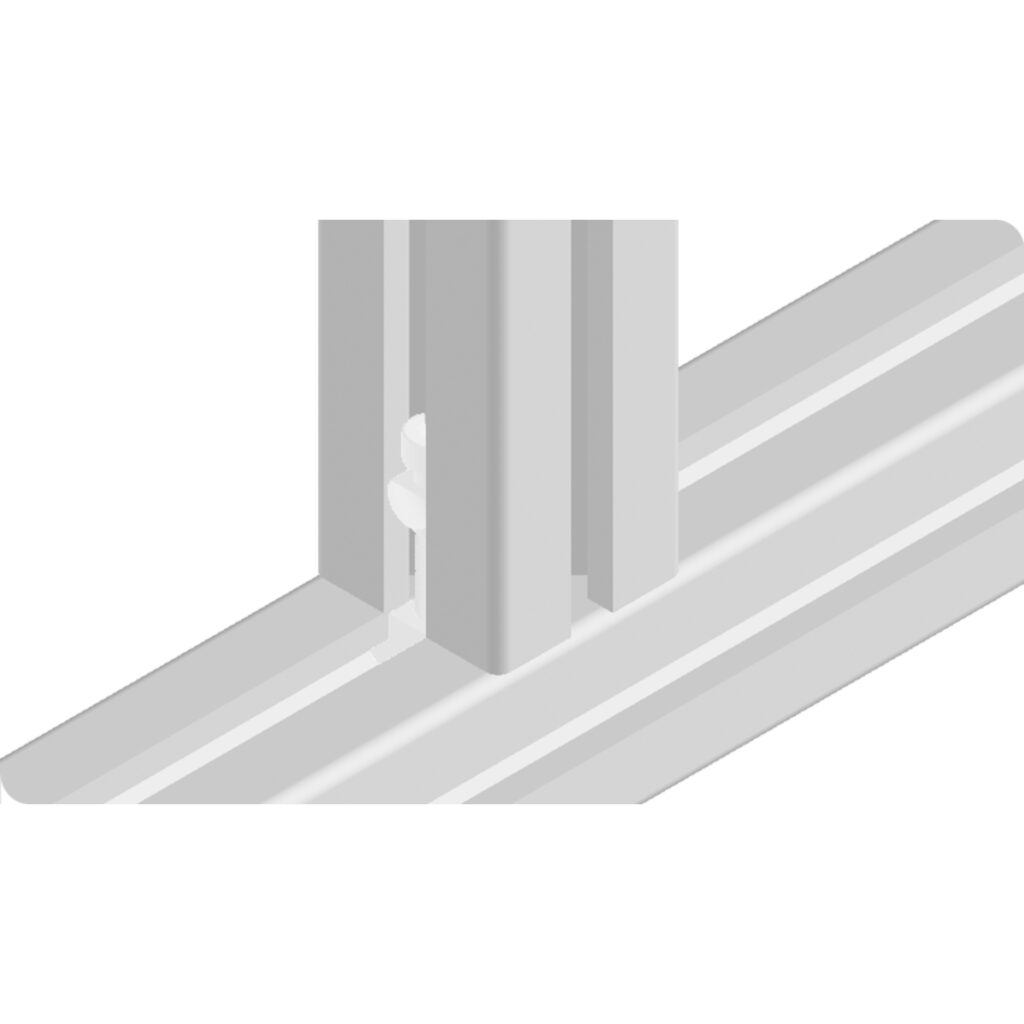 Bolzenverbinder, Nut 8 / D=8,2 - LP Montagetechnik GmbH