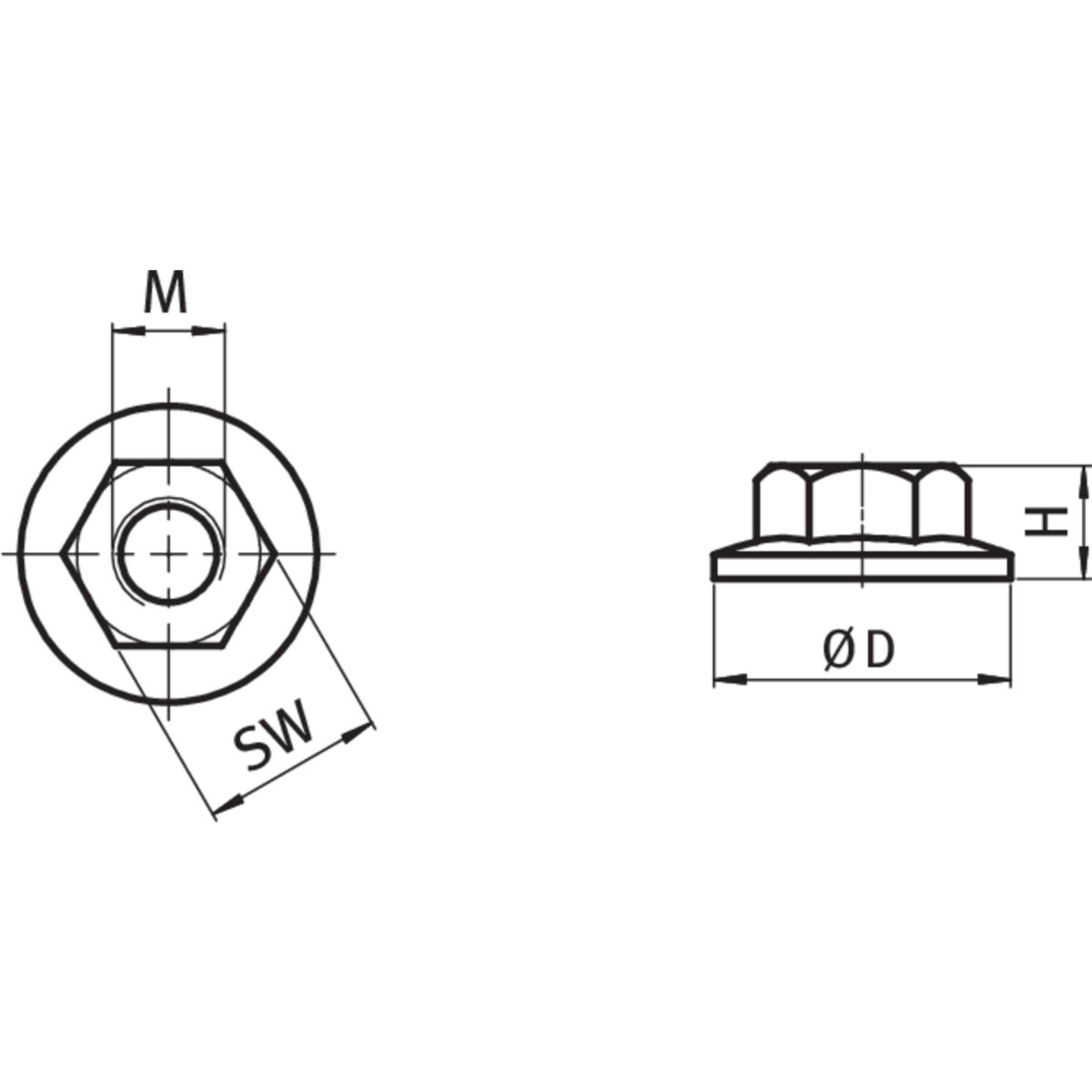 Flanschmutter - LP Montagetechnik GmbH